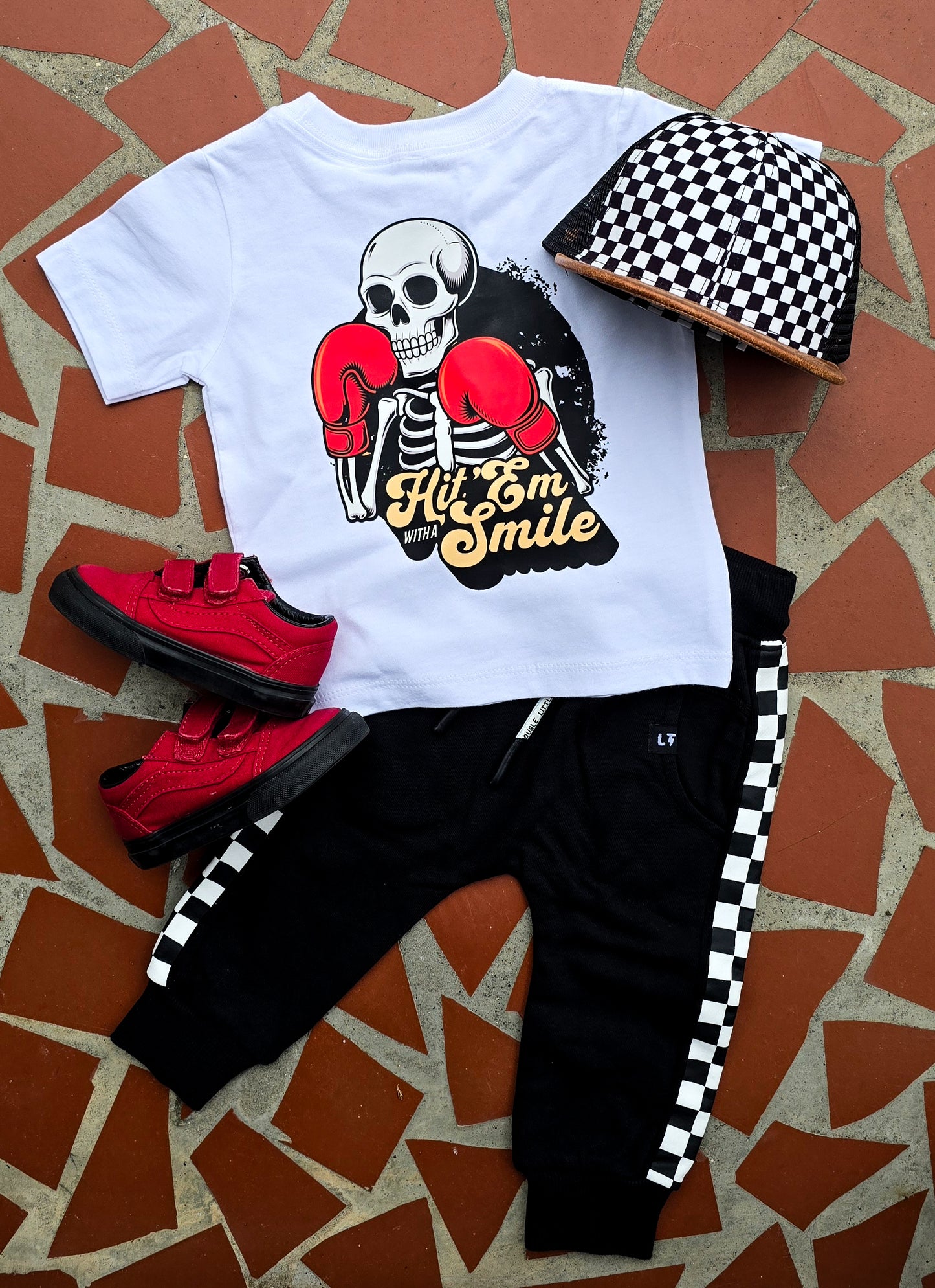 Hit 'Em With a Smile Tee – TiNY iCON